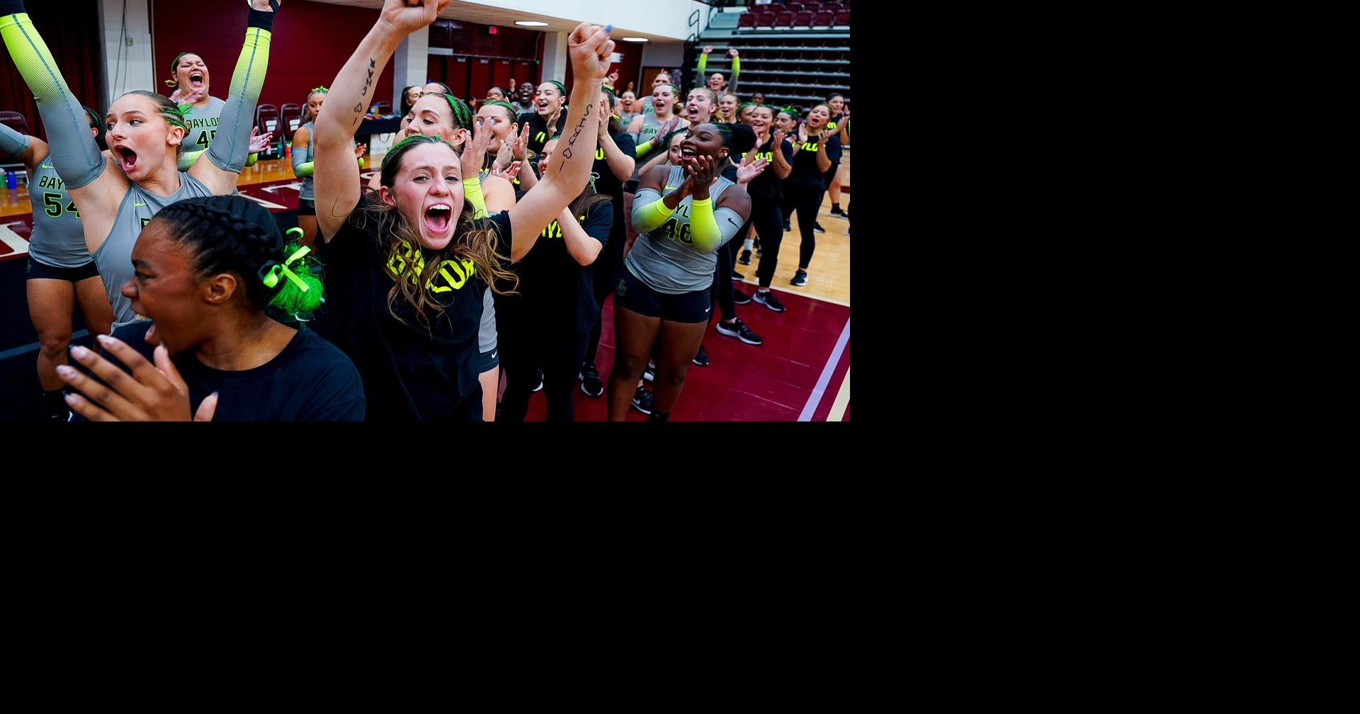 'Cloud Nine' for Bears: Baylor acrobatics and tumbling sticks landing ...