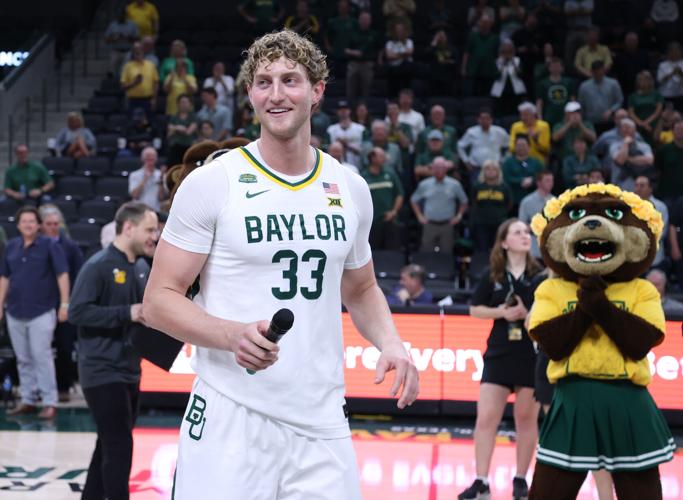 Baylor basketball's Caleb Lohner finds end zone at Utah