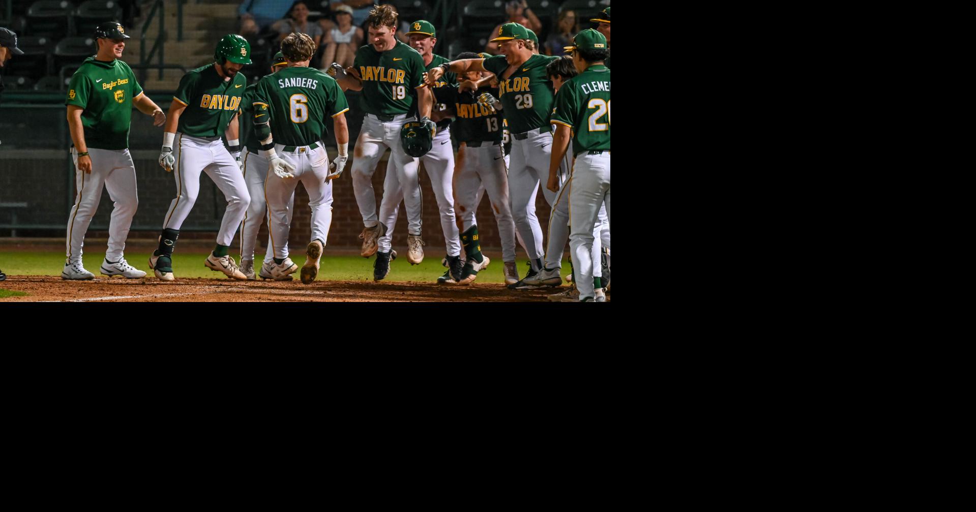 Sanders' walk-off homer lifts Baylor over Houston Christian