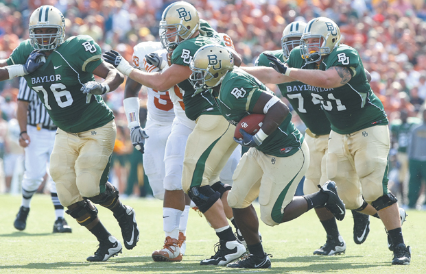 Baylor football looking to fill O-line holes this spring