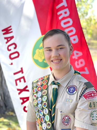 Scout Attains Eagle Rank With Mission Waco Project