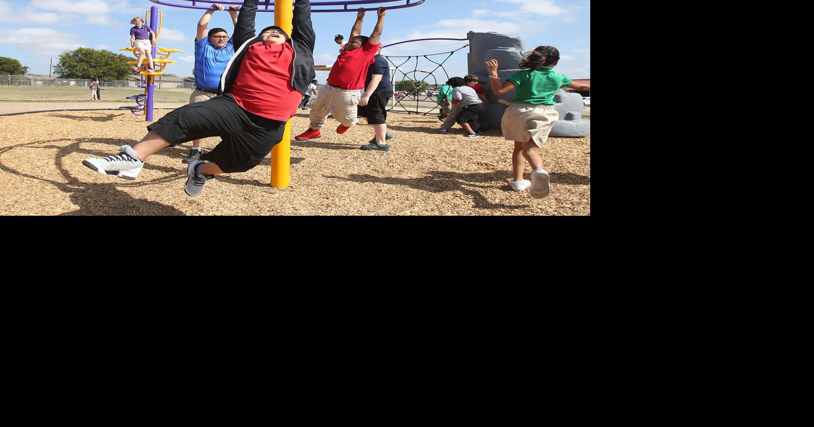 New playground brings pride to Marlin elementary students