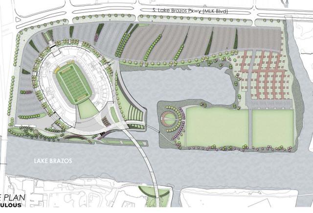New Baylor football stadium renderings