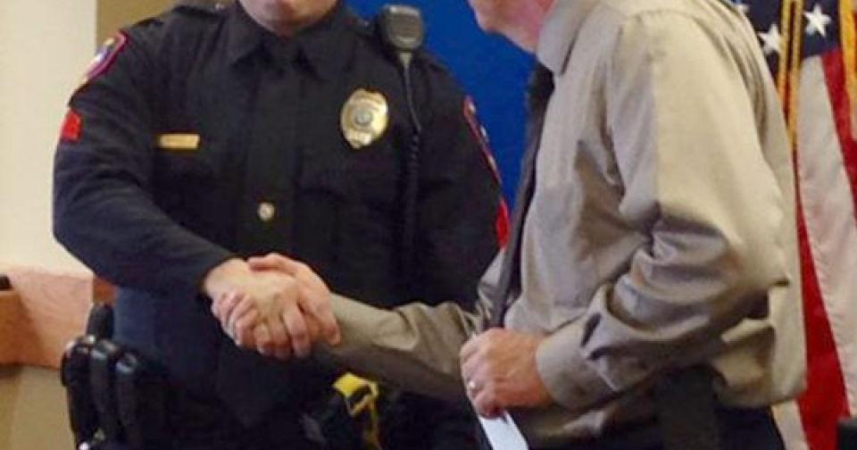 Waco police officer earns promotion to sergeant