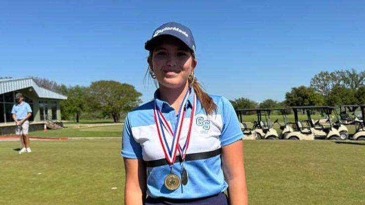 China Spring's Hannah Antunes 1 shot back at UIL state golf