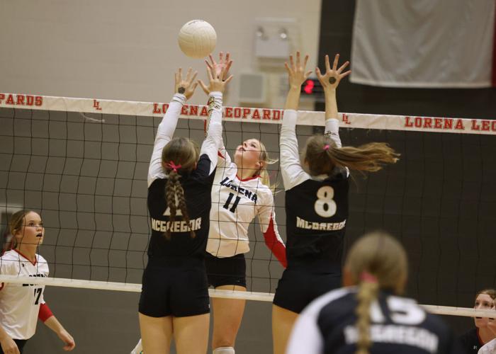 Centex volleyball: Lorena overcomes occasional hiccups to spurn McGregor