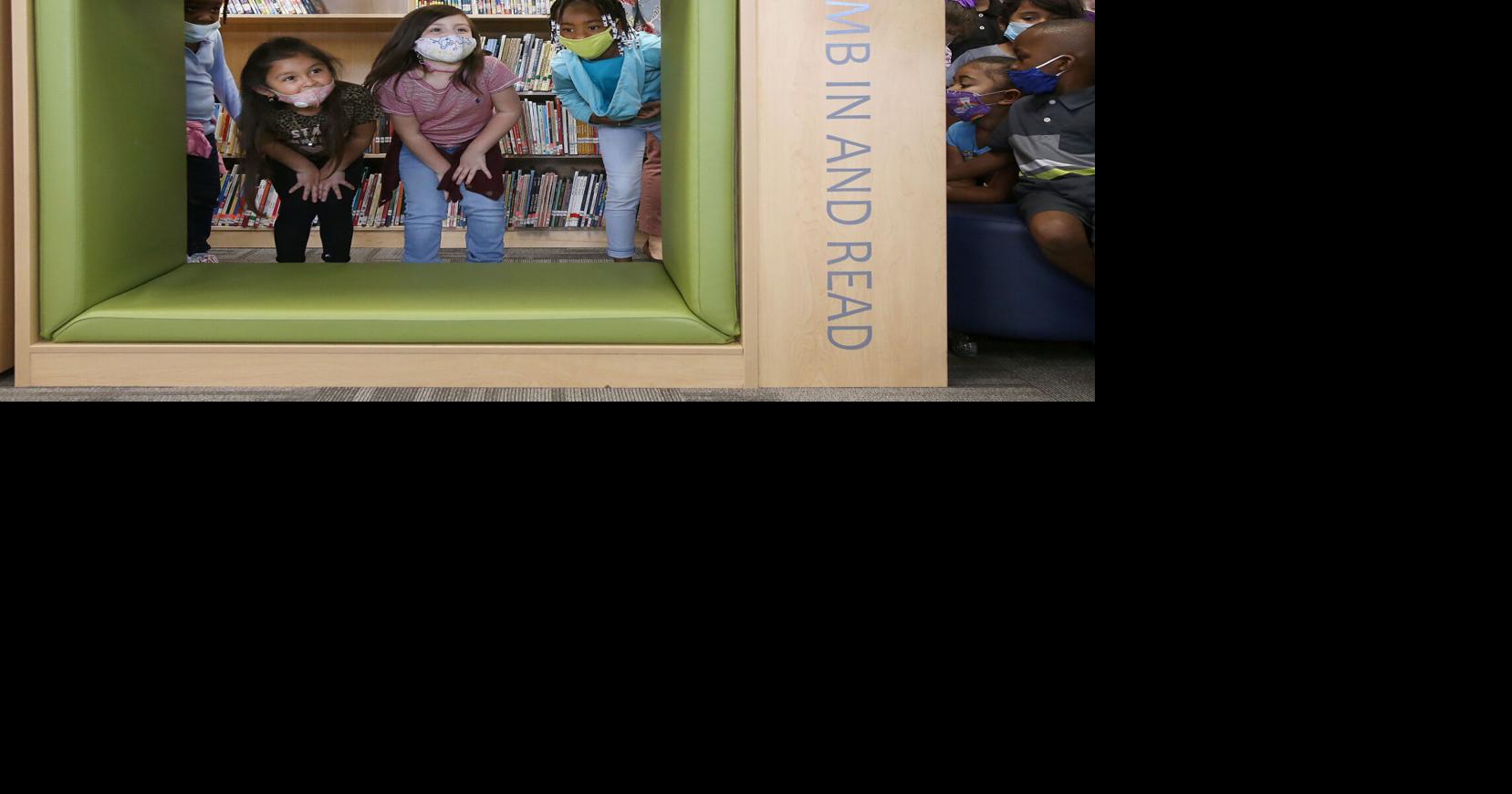 Alta Vista Elementary School's newly remodeled library