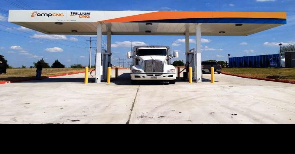 Service station for vehicles using compressed natural gas opens in Waco