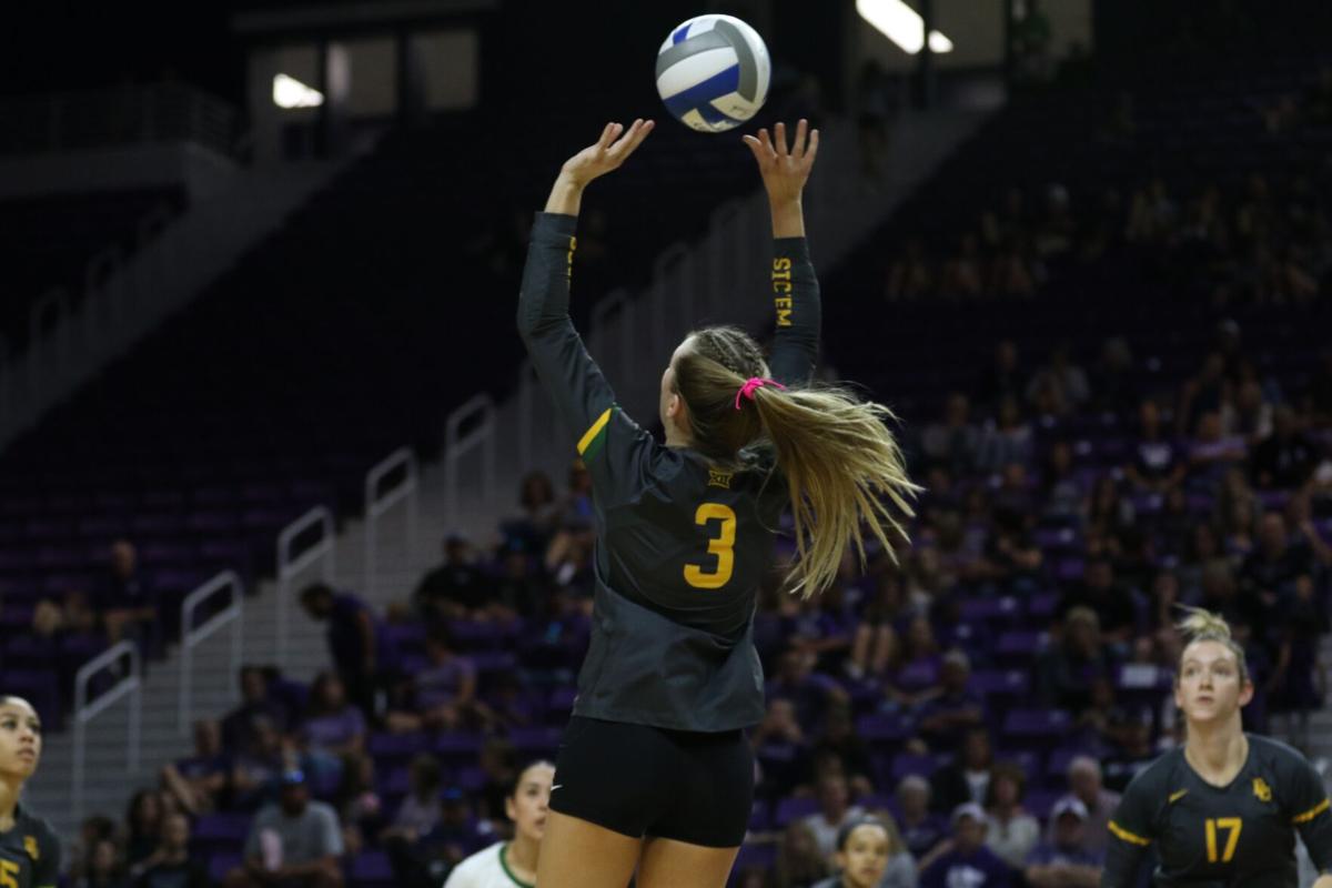Baylor volleyball digs out of hole in 3-1 win over K-State