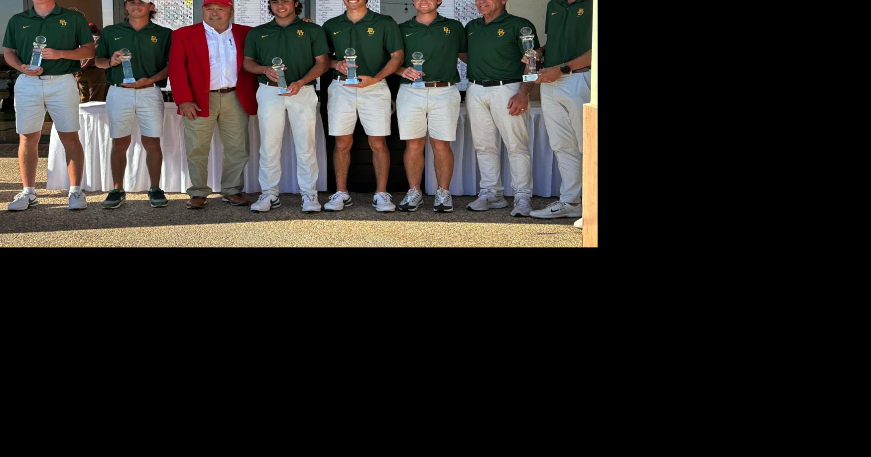 Baylor golfers win Border Olympics for second straight title