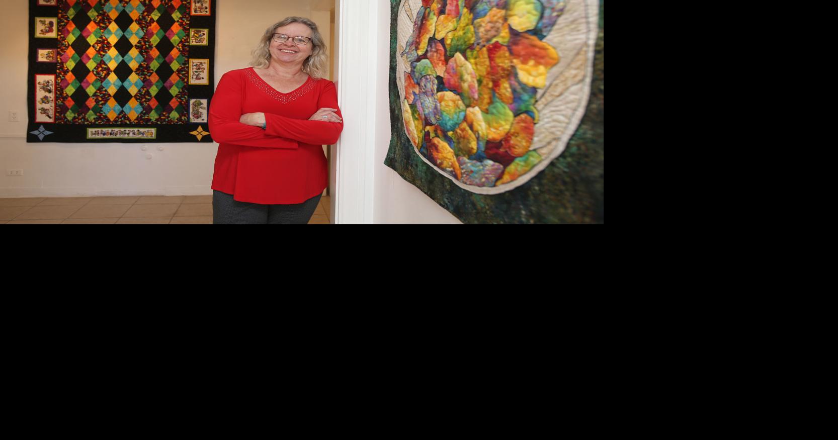 Artist sews love for art into quilting