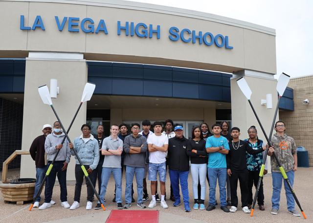 Students eager to begin competitive rowing at La Vega ISD