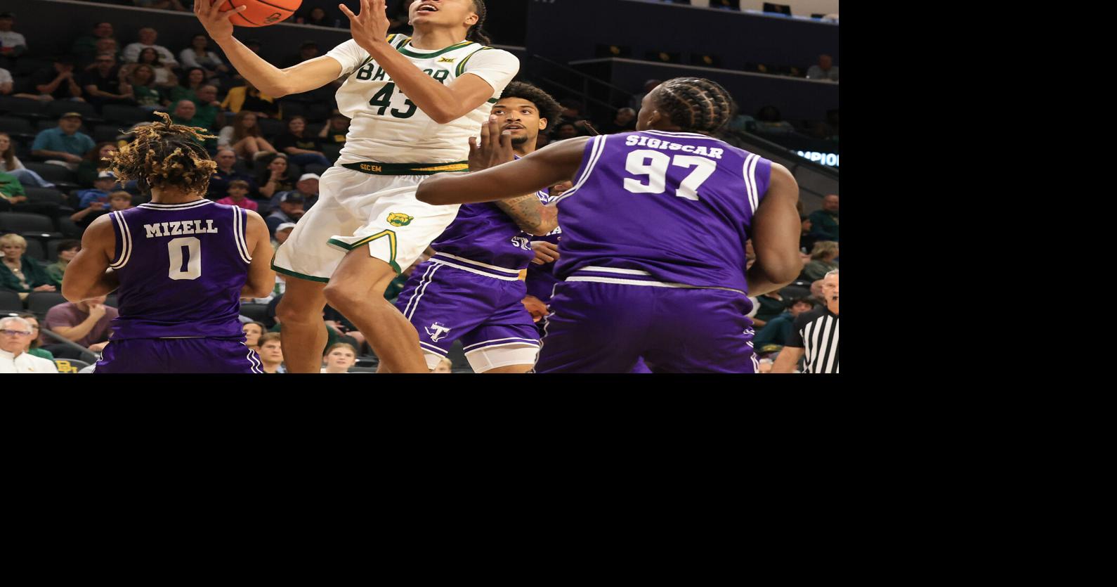 High-flying Cameron Carr helps Baylor hold off Tarleton St.