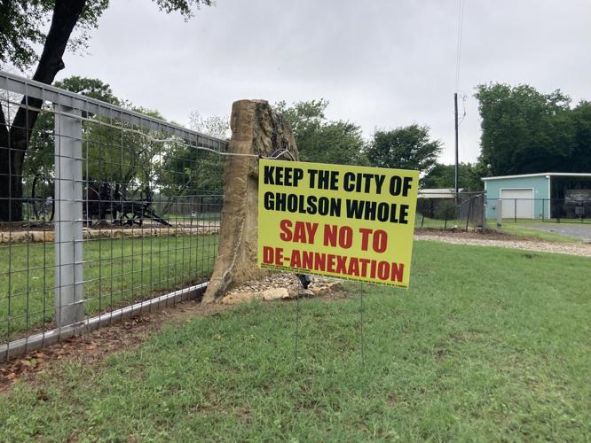 Effort to split off half of Gholson on May 4 ballot