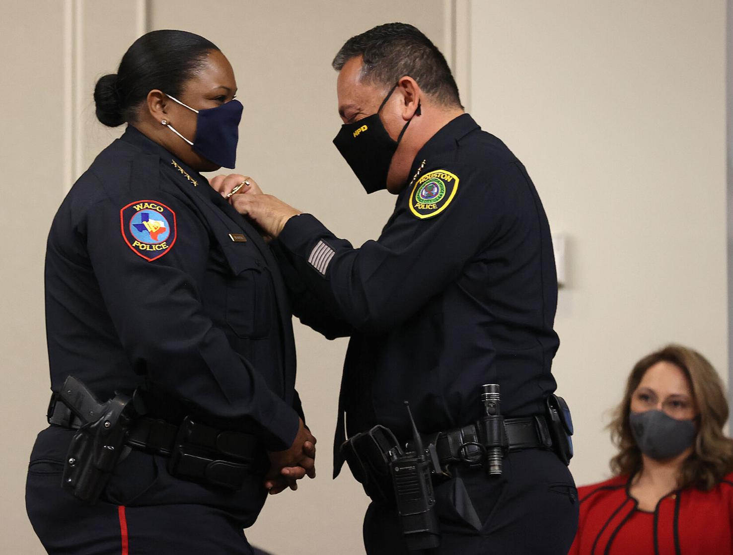 New Waco police chief Sheryl Victorian joined by Houston colleagues at ...