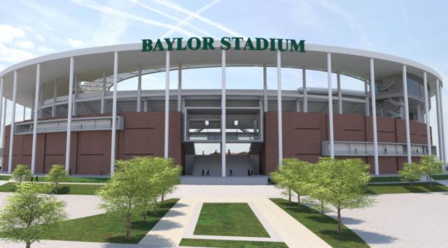 New Baylor football stadium renderings