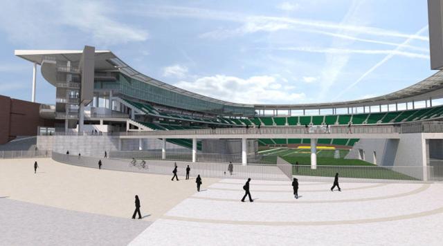 New Baylor football stadium renderings