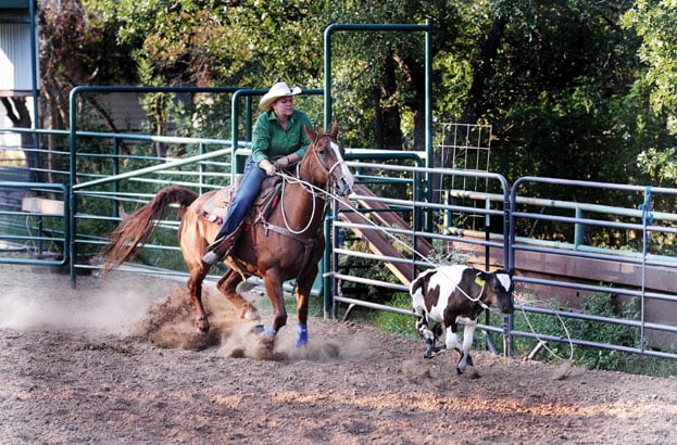 Women of rodeo: Roping