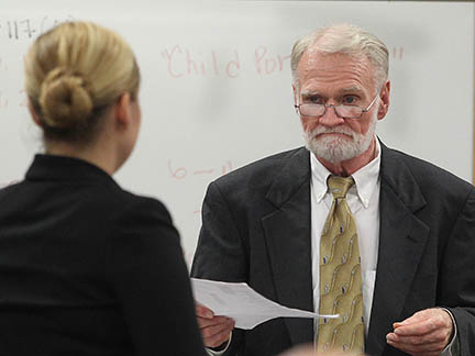 Sex offender representing himself rests case after chaotic presentation