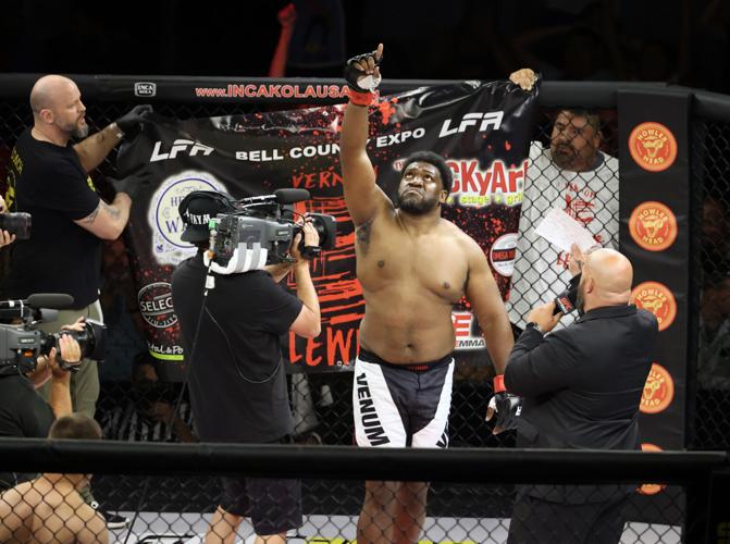 Belt-less in Belton: Waco fighter Lewis felled in first round at LFA ...