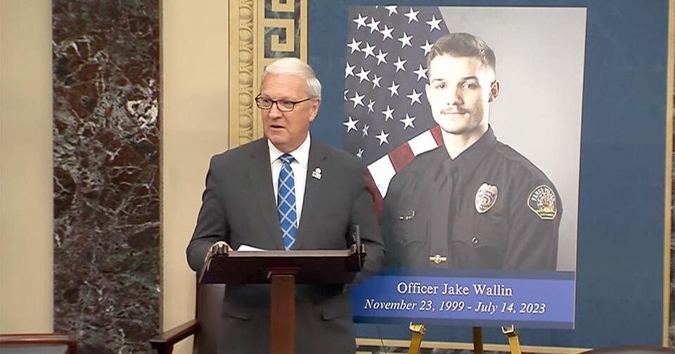 Cramer, Hoeven recognize Officer Jake Wallin in D.C. | Local News ...