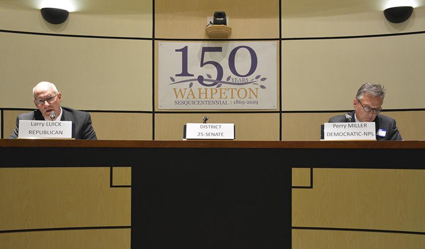 Luick, Miller face off in well-attended candidate forum | Local News ...