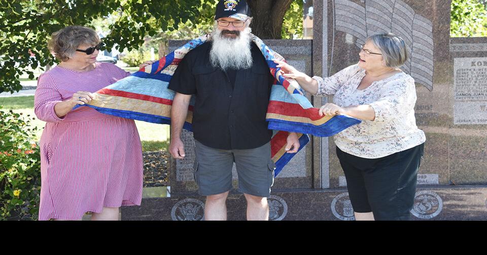 Todd Christie receives Quilt of Valor in Wahpeton | Local News Stories ...