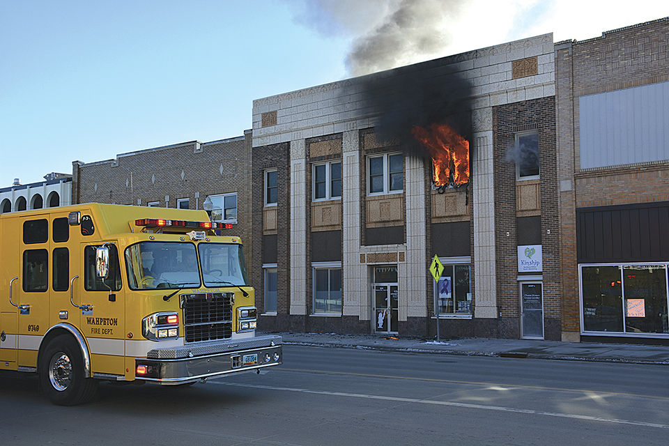 Fire at Citizens National Bank building in Wahpeton | Local News ...