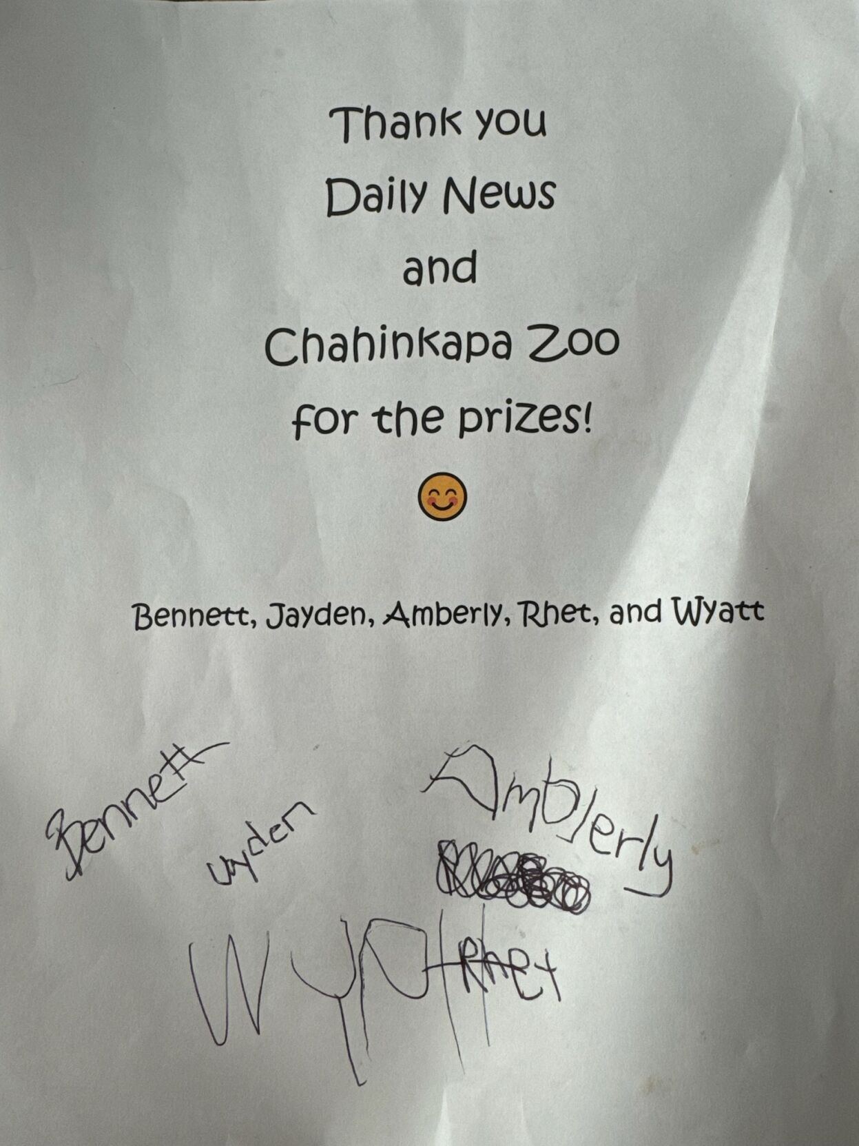Thanksgiving Coloring Contest Winners | Community | wahpetondailynews.com