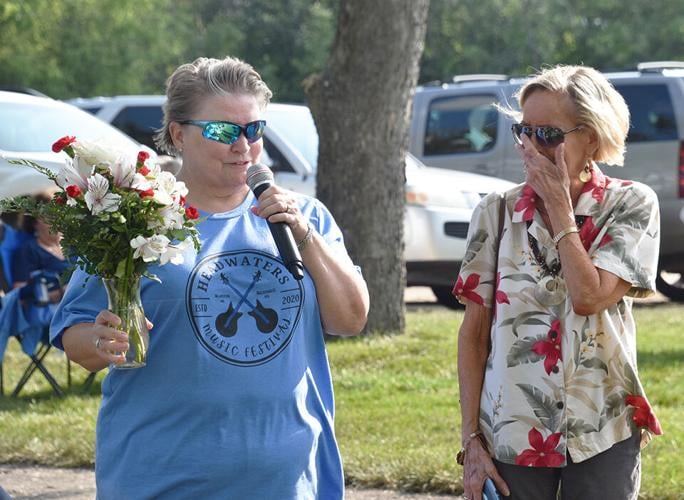 Engstroms’ benches dedicated during Headwaters Music Festival | Local ...