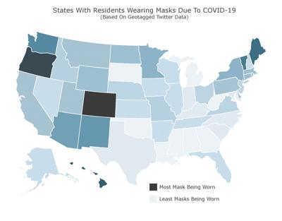 Top 10 mask-wearing states | Coronavirus | wahpetondailynews.com