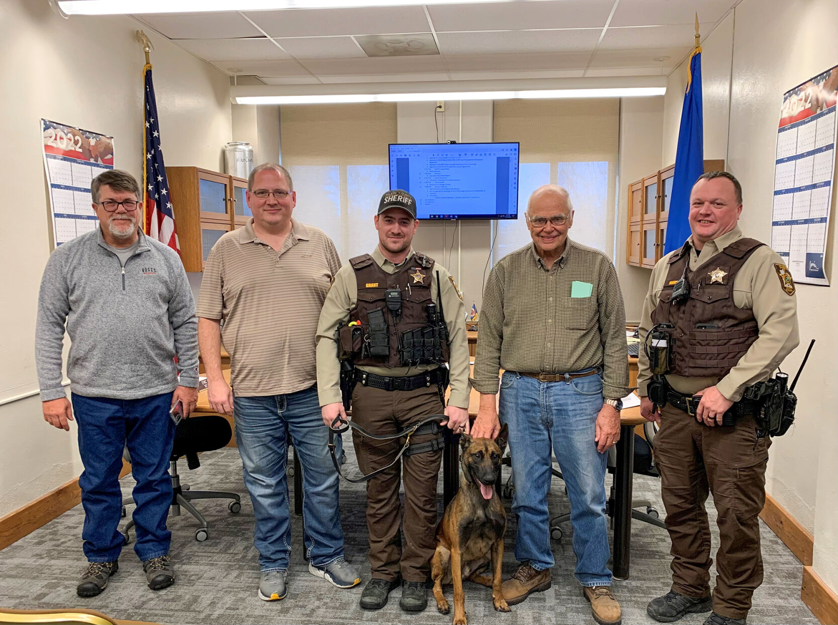 Wilkin Commissioners meet newest recruit in sheriff’s office | Local ...