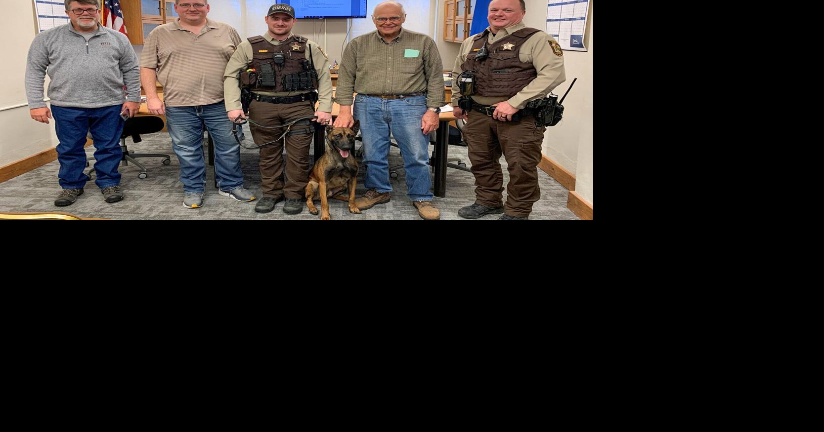 Wilkin Commissioners meet newest recruit in sheriff’s office | Local ...