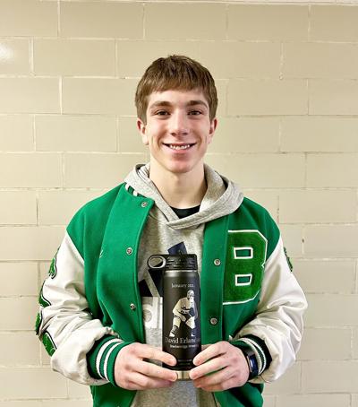 David Erlandson recognized for his wrestling success | Local Sports ...
