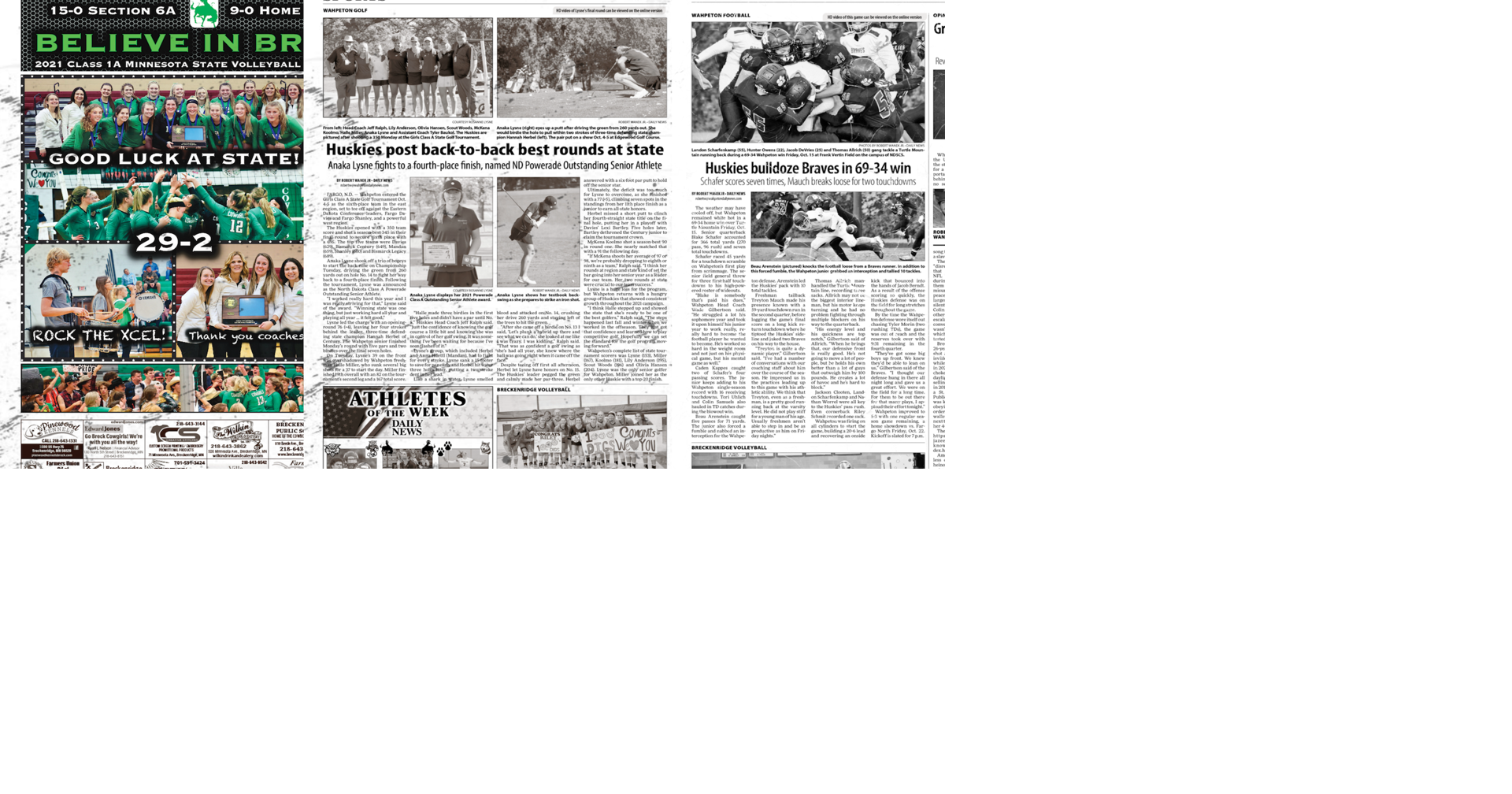 Top 10 sports stories of 2021 | Local Sports News | wahpetondailynews.com