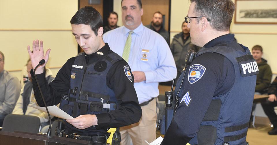 Weber is Wahpeton’s newest police officer | Local News Stories ...