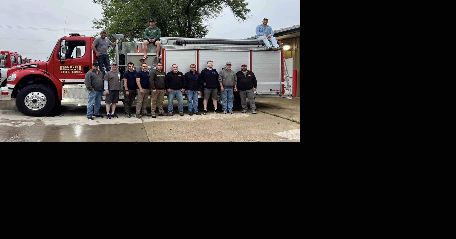 PHOTO GALLERY: New fire truck for Dwight Fire Department ...