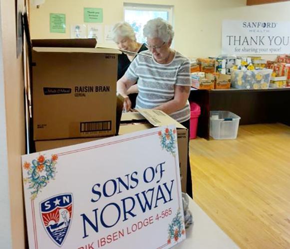 Sons of Norway members fall's first backpack stuffers | Community ...