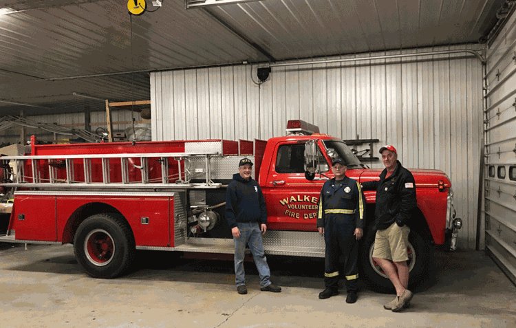 Walker Fire Dept. sells pumper truck to Fredonia, N.D., for $1 | News ...