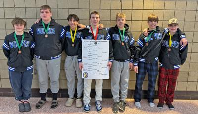 Callen Whitney qualifies for his first State Wrestling Meet | Free ...