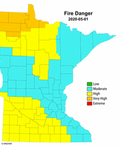 Fire danger increasing with drier conditions | News | walkermn.com