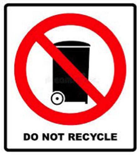do not recycle | | walkermn.com