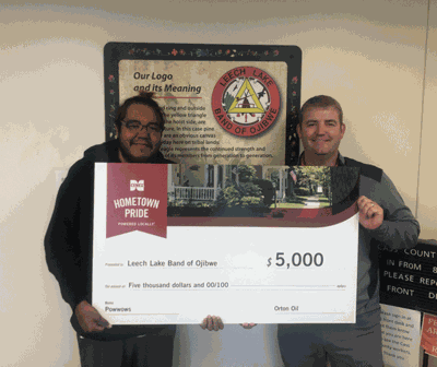 Ojibwe Pow-wows in Cass Lake receive $5,000 donation from Orton Oil ...