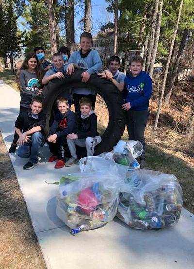 Earth Day clean-up for WHA Middle School students | News | walkermn.com