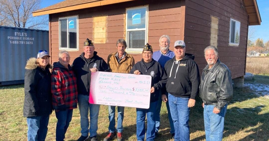 Backus Legion, Walker Legion Riders support Pine River vet | News ...