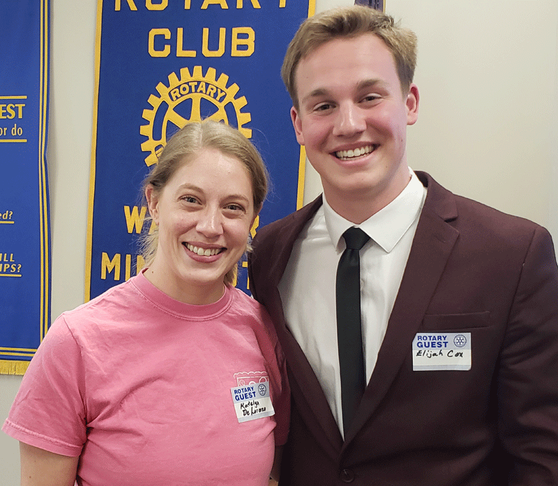 Rotarians treated to Walker Talker speech | News | walkermn.com