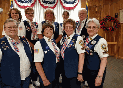 Hackensack auxiliary new officers | News | walkermn.com