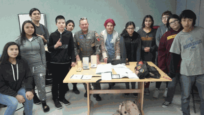 Aviation speaker at Bug-O-Nay-Ge-Shig | Education | walkermn.com