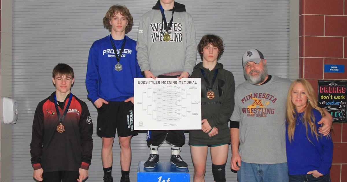 McGee wins title at Tyler Moening Memorial Wrestling Tourney; three ...