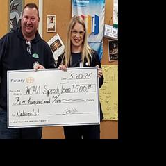 Walker Rotary donation to WHA Speech | News | walkermn.com